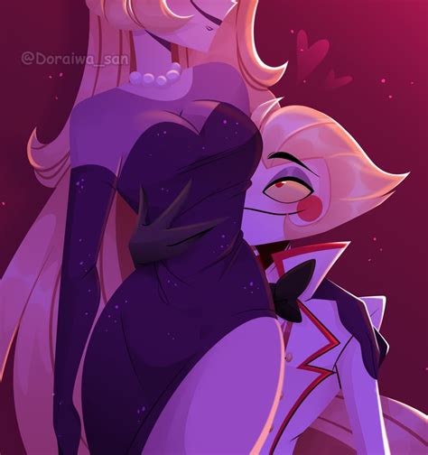 Lucifer Morningstar And Lilith Hazbin Hotel Drawn By Doraiwasan