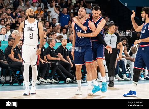Marko Guduric 23 Serbia And Bogdan Bogdanovic 7 Serbia