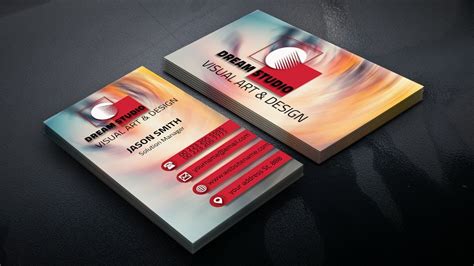 تصميم كارت شخصي بالفوتوشوب How To Create Business Card Design
