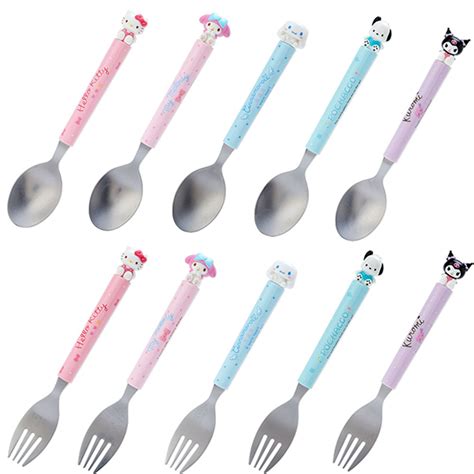 산리오 산리오 숟가락 스푼 포크 헬로키티 시나모롤 쿠로미 위시버킷