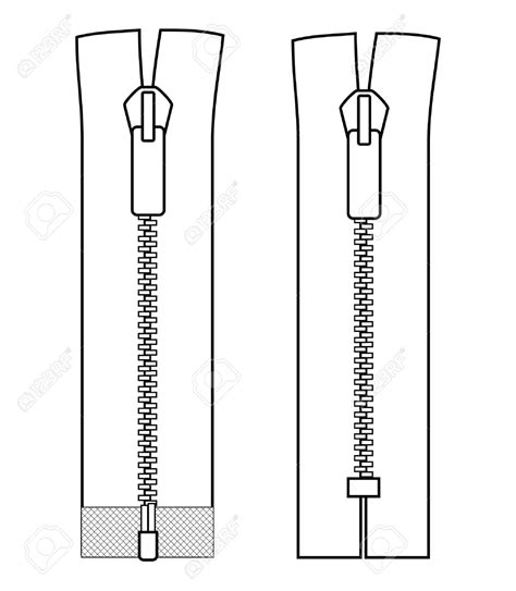 Zipper Drawing At Toni Esser Blog