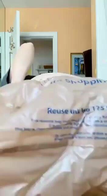 Girl Poop Inside The Plastic Bag
