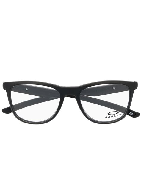 Oakley Trillbe X Wayfarer Frame Glasses Black Farfetch