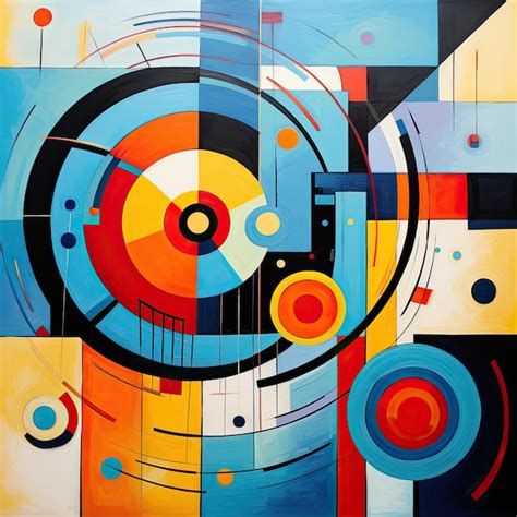 Premium Ai Image Abstract Background With Multicolored Triangles