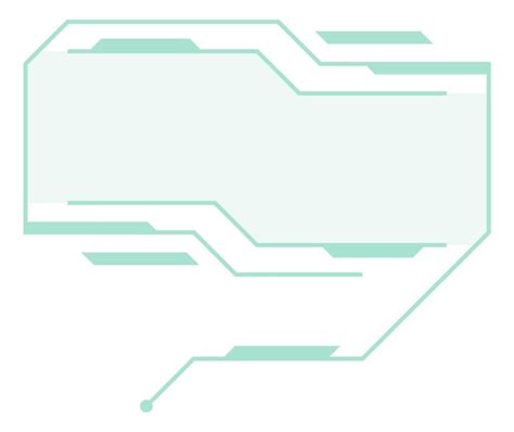 Premium Vector Futuristic Callout Element Sci Fi Interface Hud Frame