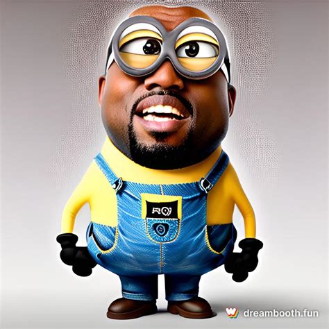 Kanye West The Minion Rweirddreambooth