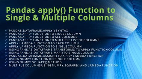 Pandas Rolling Apply Multiple Columns New Update
