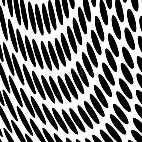 Abstract Pattern Of Wavy Stripes Or Rippled 3d Relief Black And White Lines Background Vector