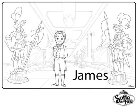 Desenhos Da Princesa Sofia Para Imprimir E Colorir