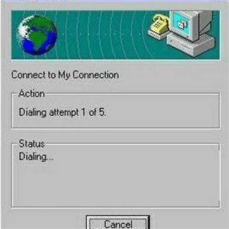 Dial Up Modem Connection
