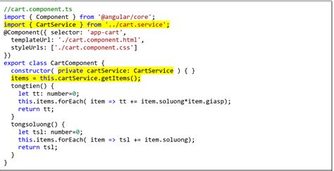 Xử lý giỏ hàng dùng Angular Thầy Long Web