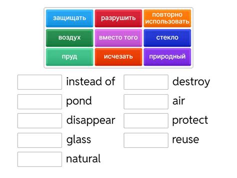 Кузовлев 7 Unit 4 Lesson 1 Match Up