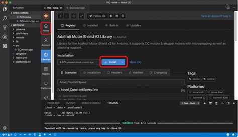 Utilizando Motor DC Arduino UNO E Adafruit Motor Shield V