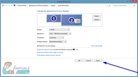 How To Change The Primary Monitor On Windows 10 Appuals