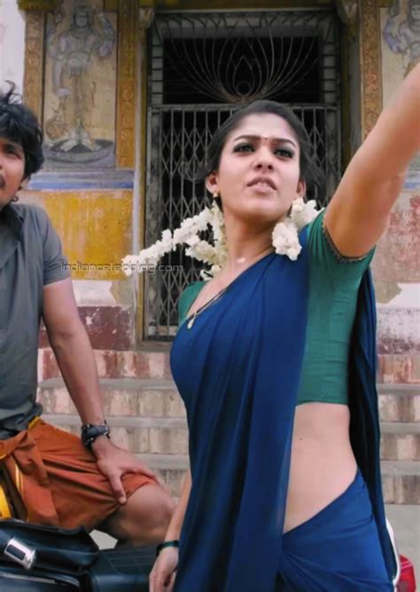 Nayanthara Hot Saree Jiiva Thirunaal Tamil Movie Hd Stills Caps