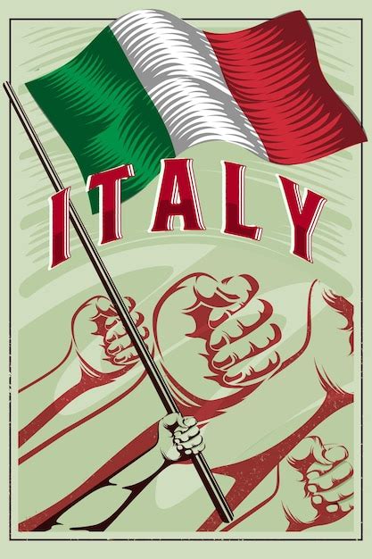 Immagini Di Bandiera Italiana Stilizzata Vintage Download Gratuiti Su