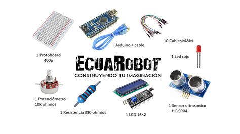 Kit Arduino Medición De Velocidad Con Sensor Ultrasónico Hc Ecuarobot