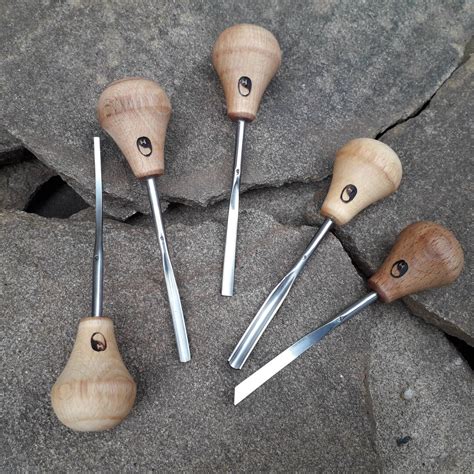 Palm Chisel Hand Forged Chisel Wood Carving Set Etsy