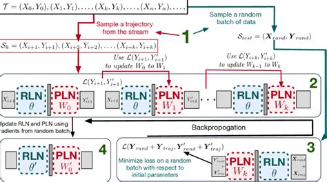 Flowchart Elucidating A Single Gradient Update For Representation