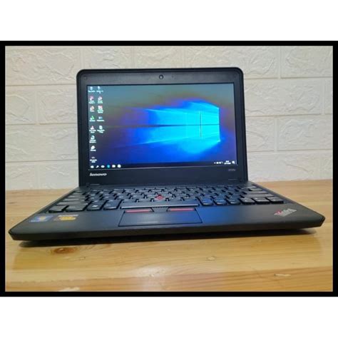 Jual Harga Laptop Bekas Lenovo Thinkpad X E Amd E Gb Gb Cam Shopee Indonesia
