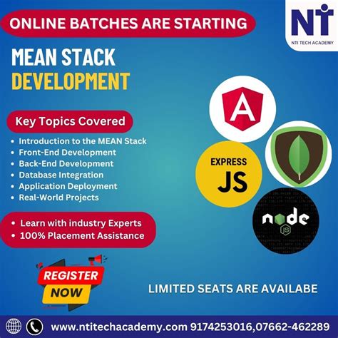 Meanstackdevelopment Webdevelopment Fullstack Ntitechacademy Onlinelearning Codingbootcamp
