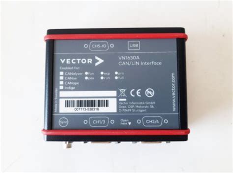 Vector Vn1630a Can Lin Interface Activation For Sale Online Ebay
