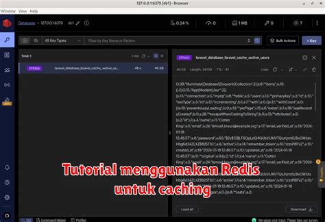 Tutorial Menggunakan Redis Untuk Caching Data Di Aplikasi Anda