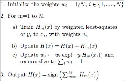 The Gentle Adaboost 12 Download Scientific Diagram