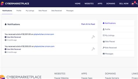 Php Cybermarketplace By Crivion Codecanyon