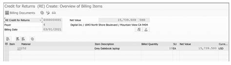 How Do You Create A Credit Invoice In Sap S 4hana