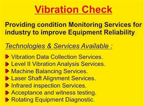 Condition Based Monitoring Services At ₹ 10000 In Korba Id 2853082012491