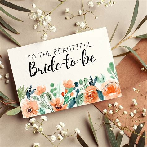 Free Bridal Shower Card Printable Free Printable Template