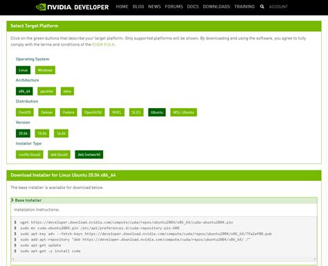 在 Ubuntu 2004 設置深度學習環境 Ytshih Tech Notes