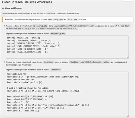 Wordpress Multisite Comment Linstaller Et Le Configurer Wordpress Multisite Comment Linstaller Et Le Configurer