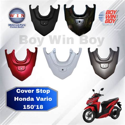 Jual Cover Stoplamp Honda Vario 125 150 2018 Up Tutup Lampu Belakang Sambungan Body Belakang