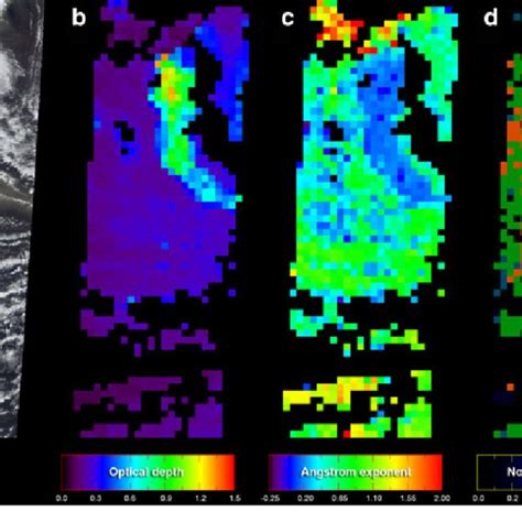 An Example Of Aerosol Amount And Type Mapping From Misr A This Download Scientific Diagram