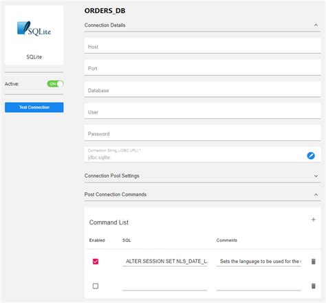 Creating A New Database Interface K2view Support