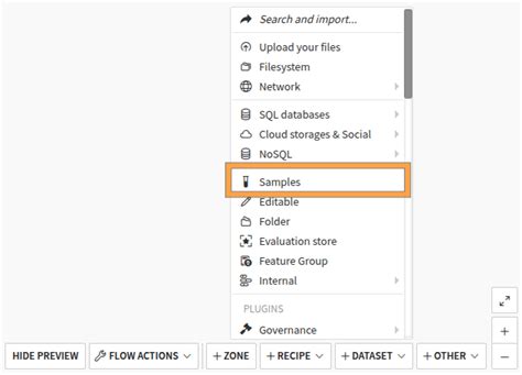 Creating A Sample Dataset Dataiku Developer Guide