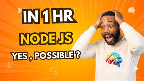 Node Js Tutorial For Beginners Learn Node In 1 Hour By C Finders Youtube