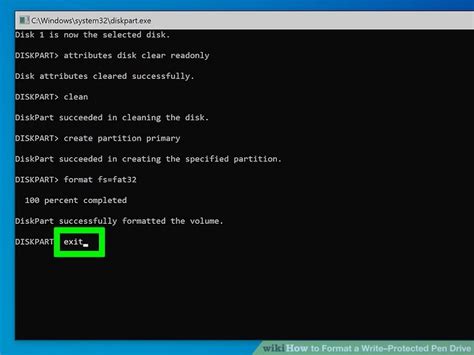 6 Ways To Format A WriteProtected Pen Drive WikiHow