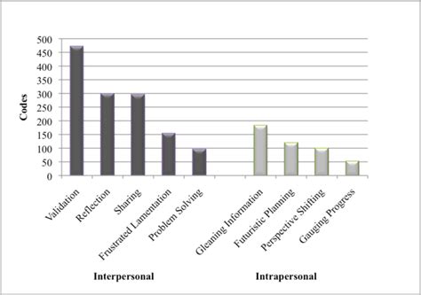 summary of themes associated subthemes and code distribution within