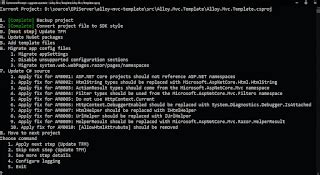 NET Upgrade Assistant