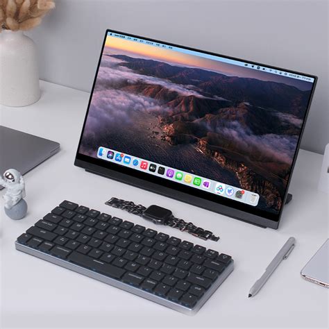 Ehomewei便携式显示器switch Oled屏幕4k手机笔记本拓展屏触摸屏 虎窝淘