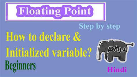 PHP Programs Part Floating Points Float Value Data Type Variables YouTube