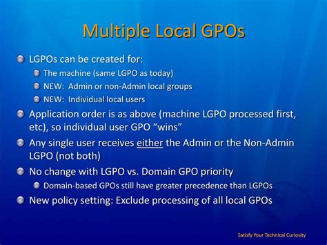 Ppt Group Policies In Windows Vista Powerpoint Presentation Free