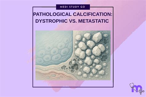 Pathological Calcification Dystrophic Vs Metastatic Medi Study Go