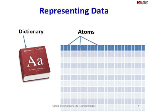 machine learning for signal processing sparse and overcomplete