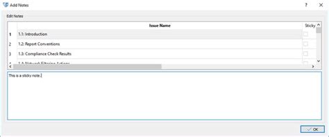 How To Add Issue Notes To Reports In Nipper V2