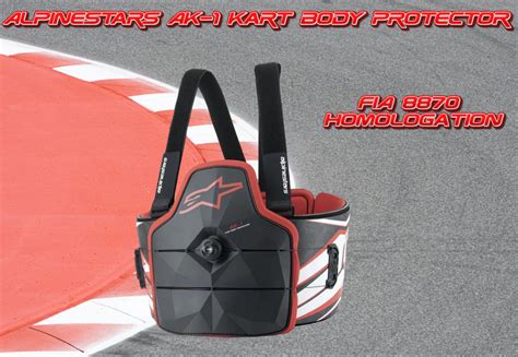 Alpinestars Ak 1 Kart Body Protector In Stock Discovery Parts