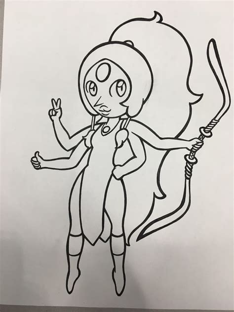 Drew A Chibi Opal R Stevenuniverse